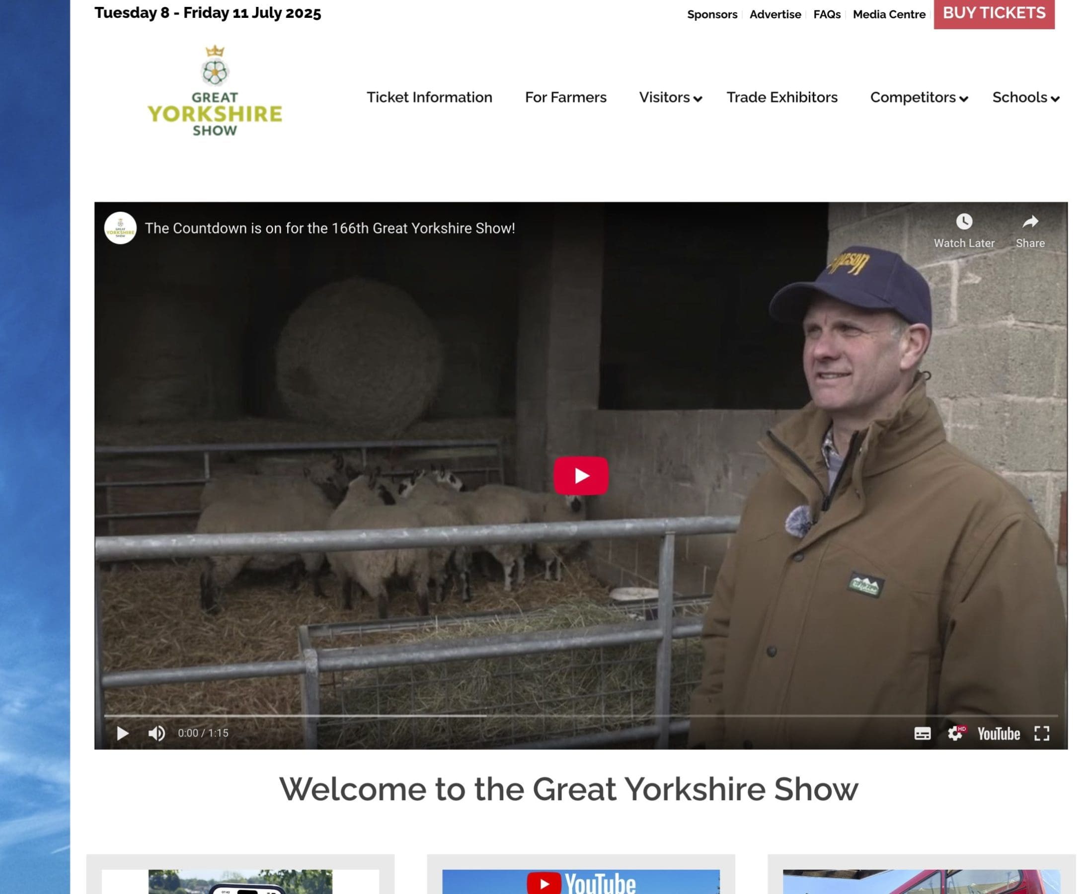 JOIN US AT THE 2025 GREAT YORKSHIRE SHOW - Horticap Website